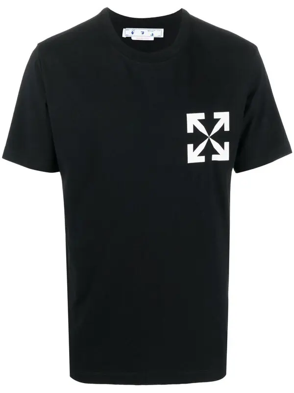Off-White Arrows-logo Organic Cotton T-shirt
