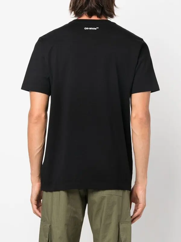 Off-White Arrows-logo Organic Cotton T-shirt