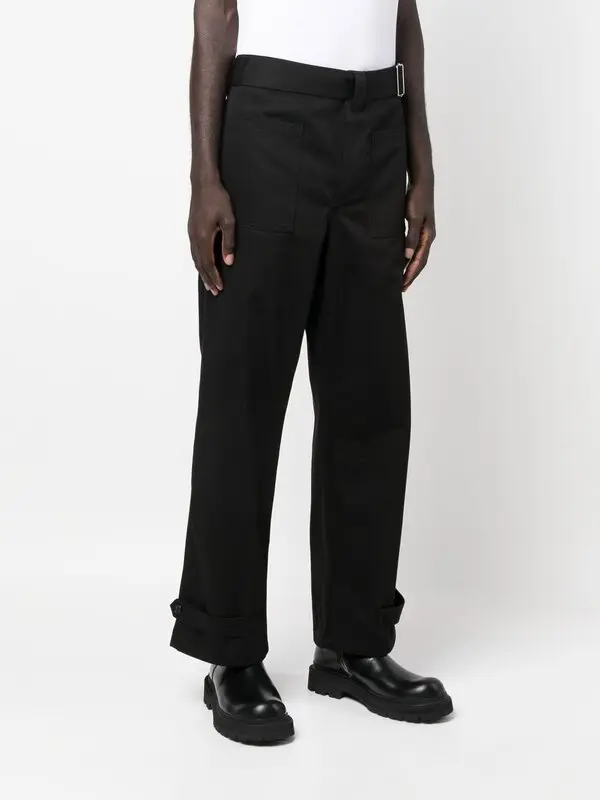 Alexander McQueen Buckled Four-pocket Trousers