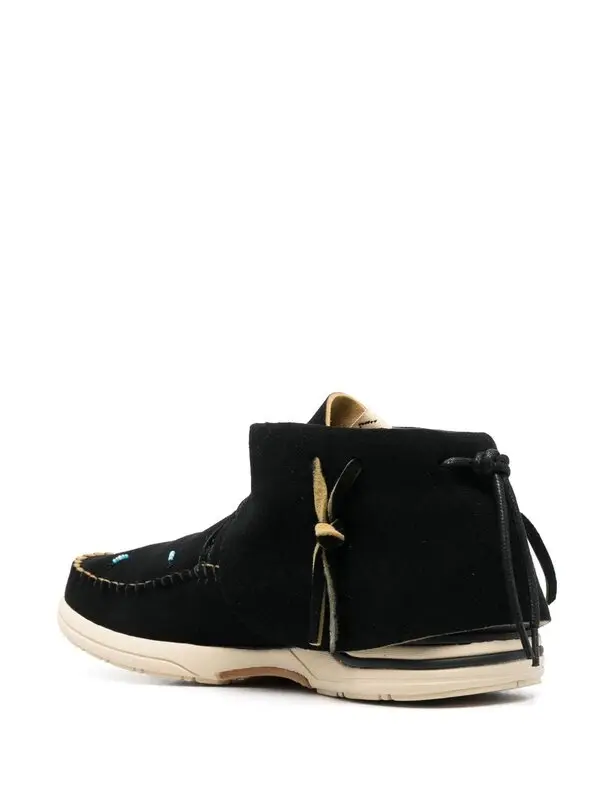 Visvim Lace-up Desert Boots - Black