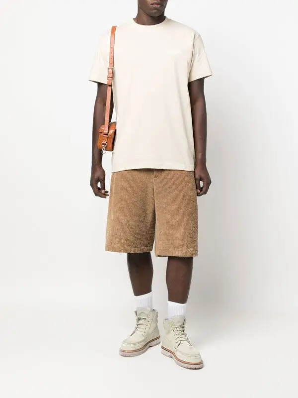 Jacquemus Logo Print T-shirt - Neutrals