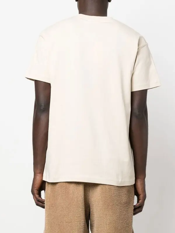Jacquemus Logo Print T-shirt - Neutrals