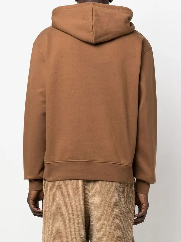 Jacquemus Le Sweatshirt Brodé Hoodie - Brown