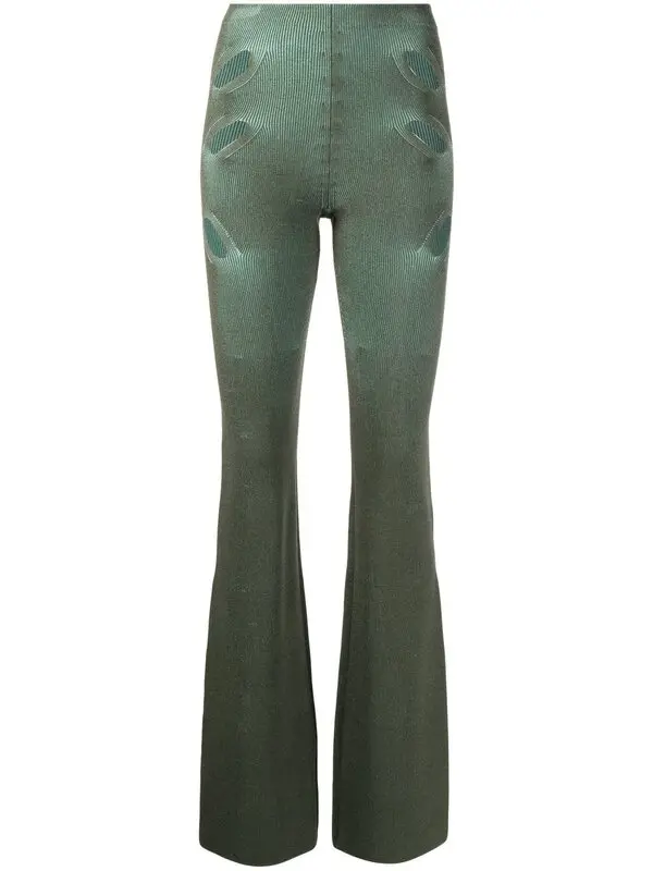 DION LEE Lock Slit-detail Trousers