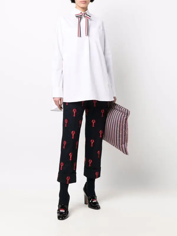 Thom Browne Bow-tie Blouson Shirt
