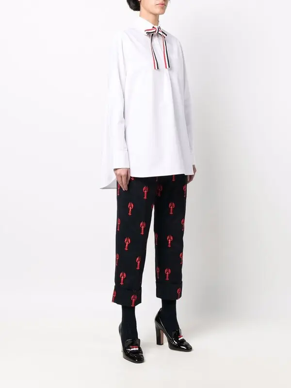 Thom Browne Bow-tie Blouson Shirt
