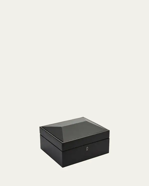 Wolf British Racing 8-piece Watch Box - Black