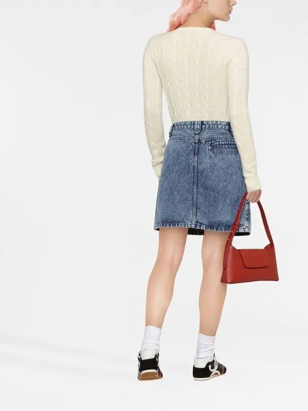 A.p.c. Manue Denim Mini Skirt