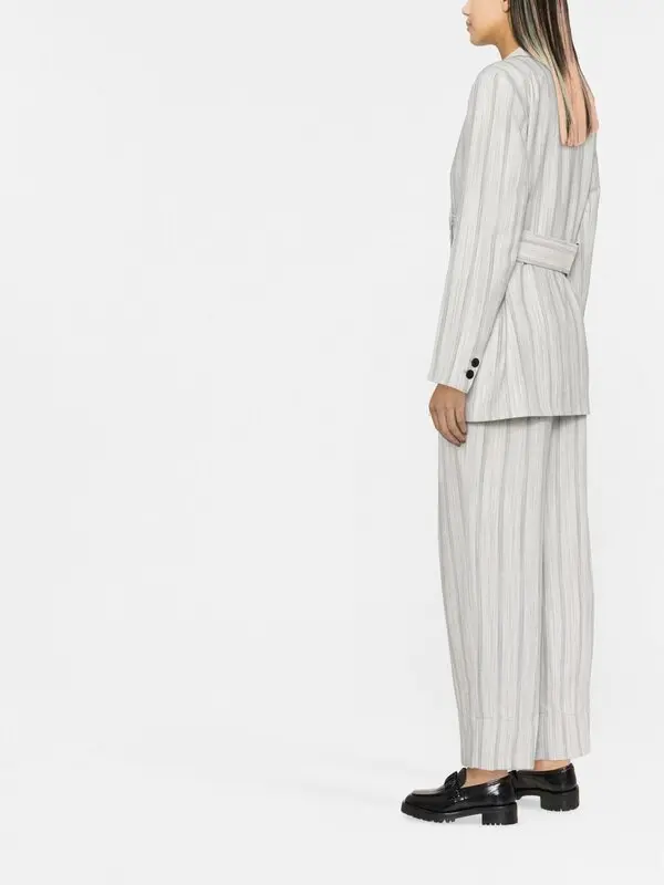 GANNI Striped Suiting Jacket