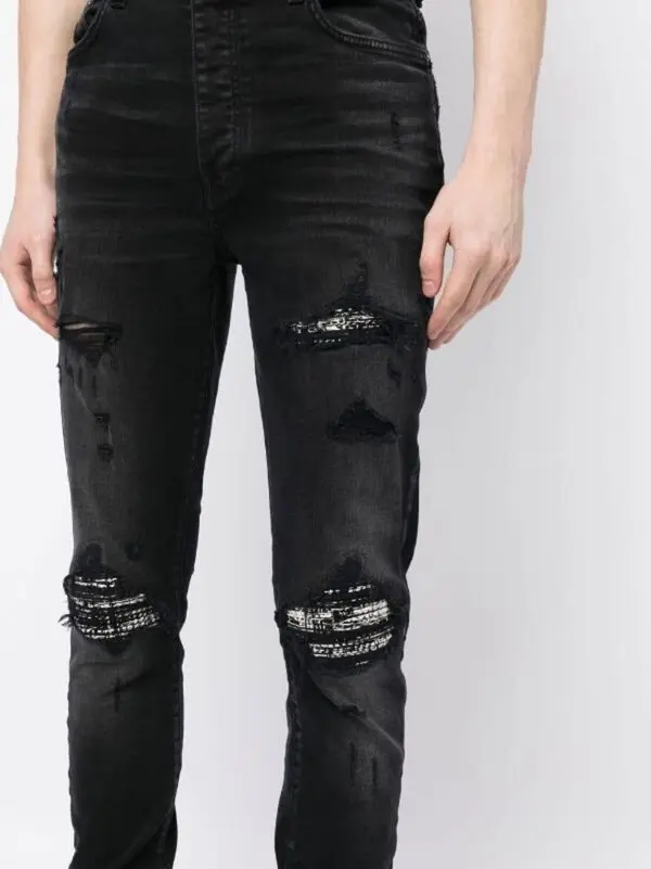 Amiri Distressed Skinny Jeans