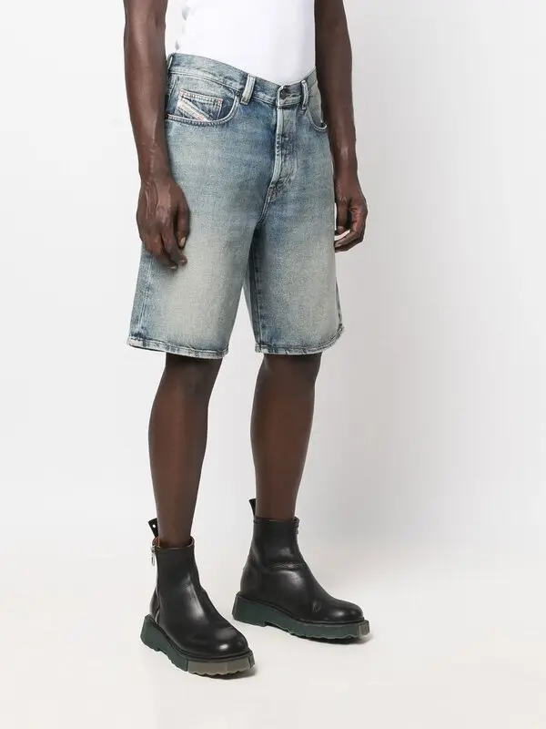 DIESEL® Denim Bermuda Shorts - Blue