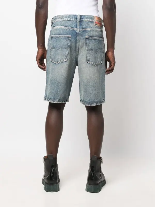 DIESEL® Denim Bermuda Shorts - Blue