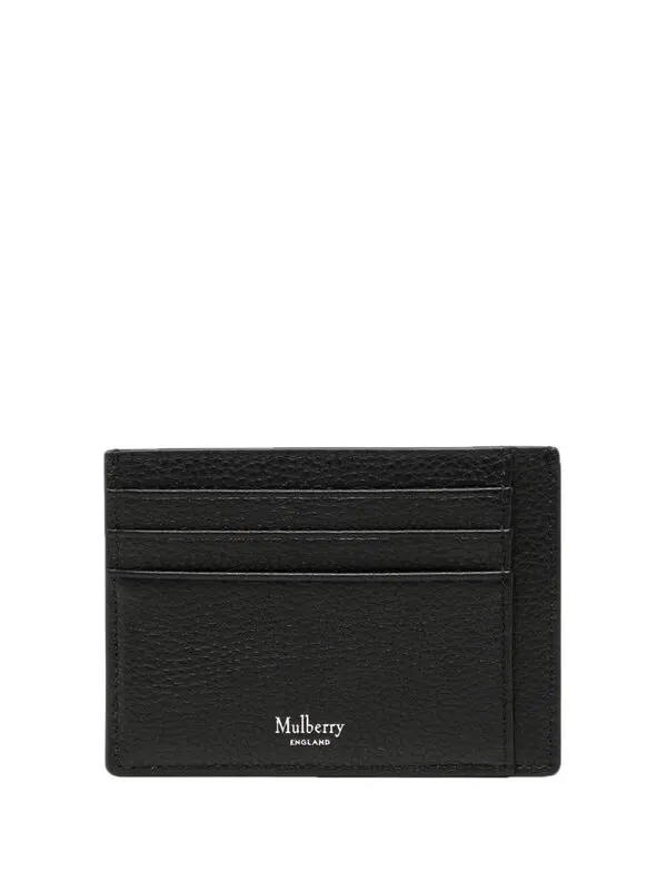Mulberry Small Leather Cardholder - Black