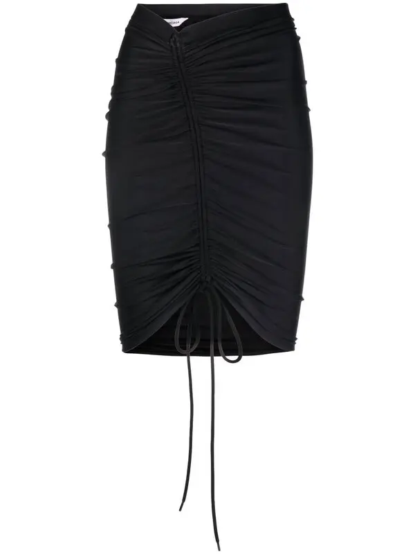 Balenciaga Gathered Mini Skirt