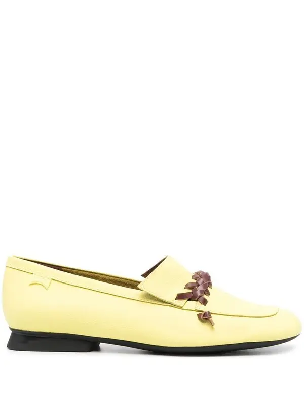 Camper Casi Myra Braid-embellished Loafers