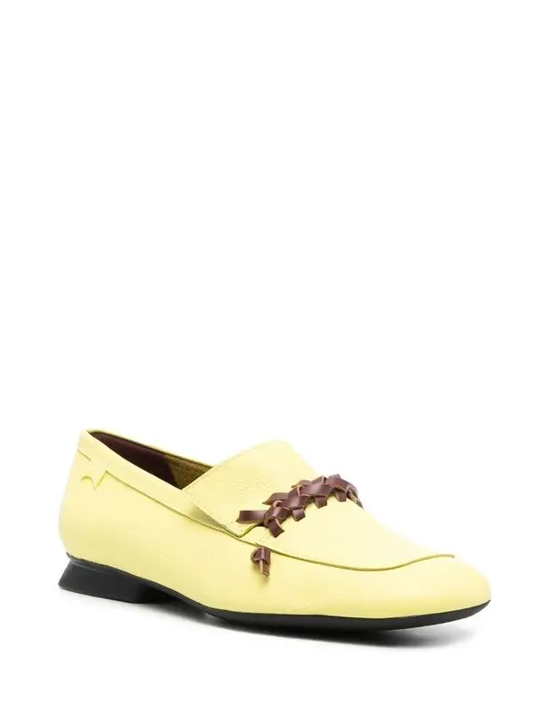 Camper Casi Myra Braid-embellished Loafers