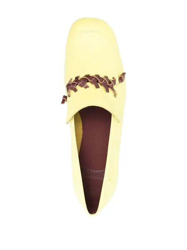 Camper Casi Myra Braid-embellished Loafers