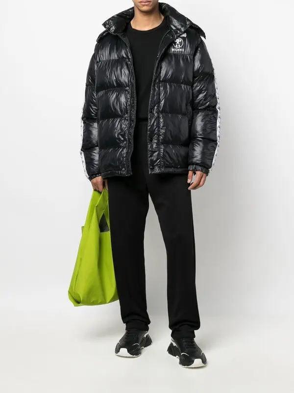 Moschino Padded Hooded Coat