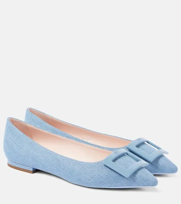 ROGER VIVIER Ballet Flats - Blue