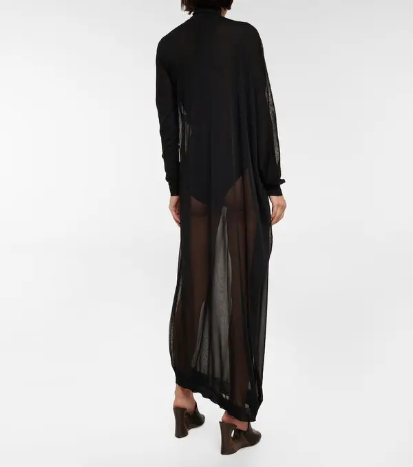 Alaïa Sheer Maxi Dress