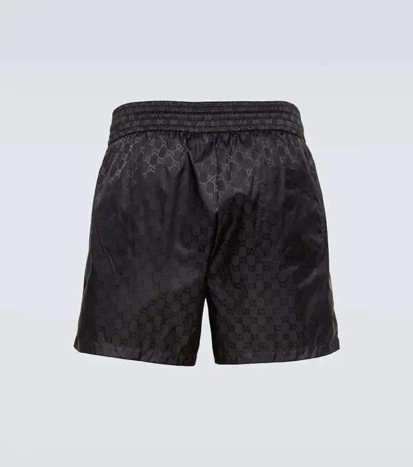 Gucci Gg Jacquard Swim Shorts