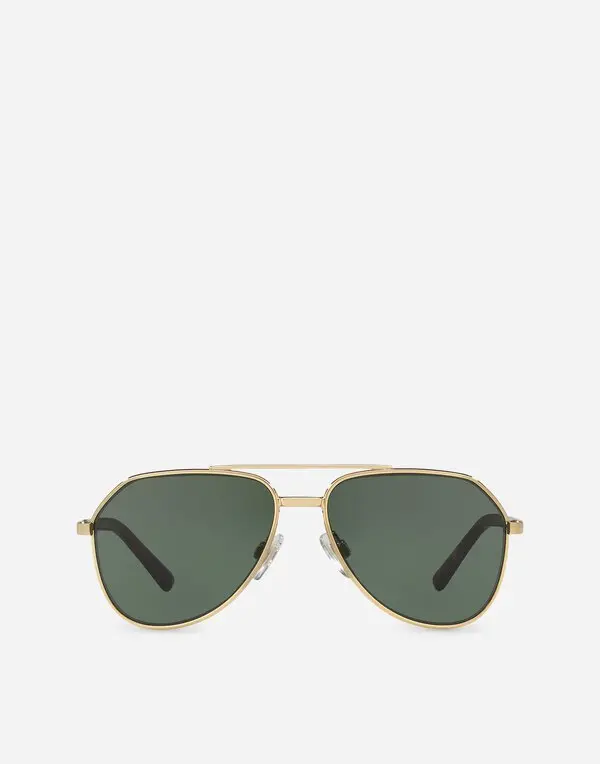 Dolce & Gabbana Aviator Sunglasses - Gun Metal