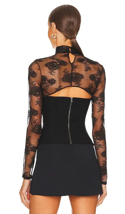 FLEUR DU MAL Bouquet Lace Shrug