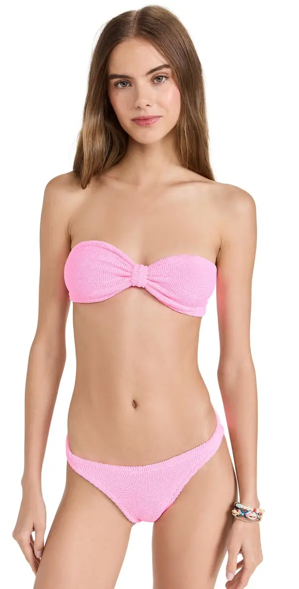 Hunza G Jean Bikini Set - Bubblegum