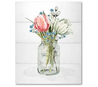 COURTSIDE MARKET Farmhouse Tulip 16x20 Canvas W All Art - One-color