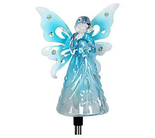 EXHART Solar Acrylic Angel Stake