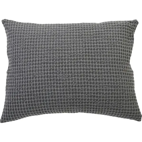 POM POM AT HOME Zuma Sham - Charcoal