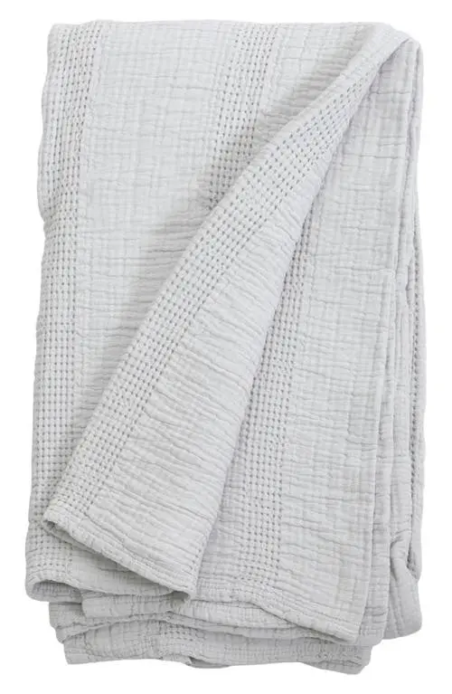 POM POM AT HOME Nantucket Matelassé Blanket - Grey