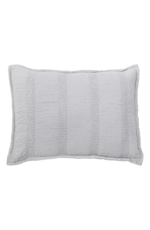 POM POM AT HOME Nantucket Sham - Grey