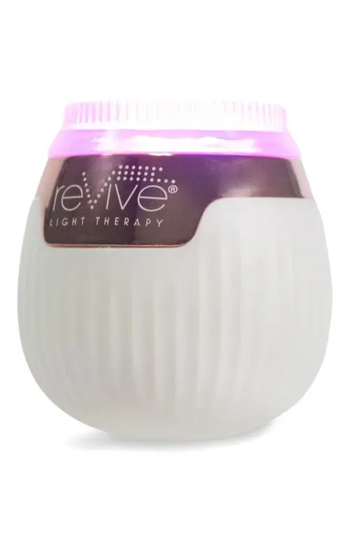 REVIVE LIGHT THERAPY Lux Soniqué Mini Led Sonic Cleansing Device System - White