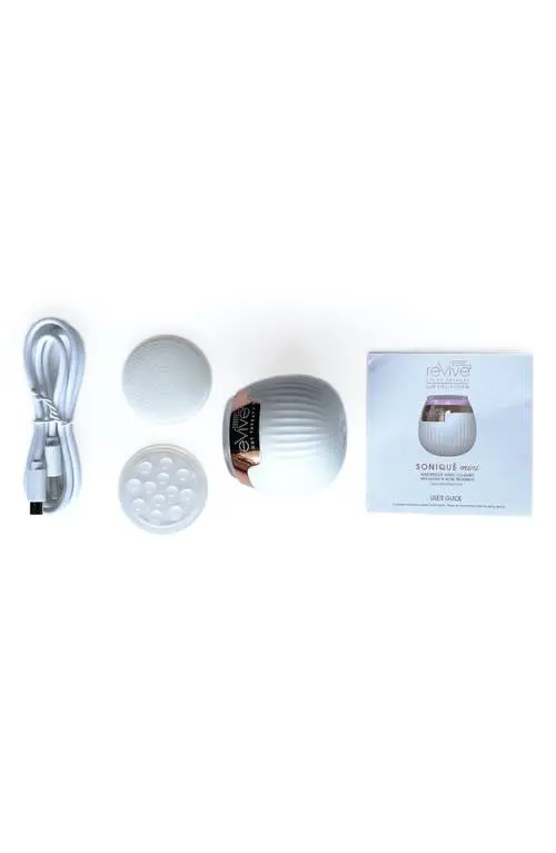 REVIVE LIGHT THERAPY Lux Soniqué Mini Led Sonic Cleansing Device System