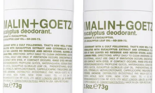 MALIN+GOETZ Eucalyptus Deodorant Set $48 Value