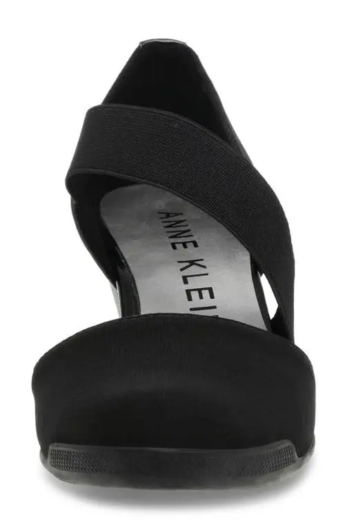 Anne Klein Wedge Pump - Black Multi