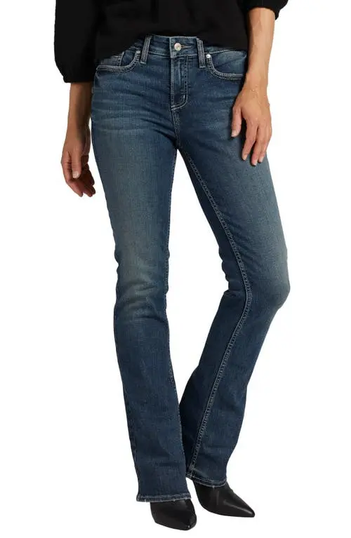 SILVER JEANS CO. Suki Mid Rise Bootcut Jeans