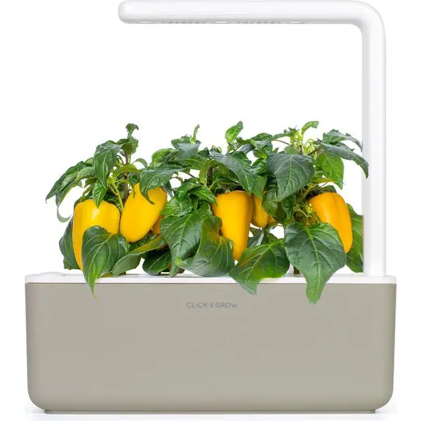 CLICK AND GROW Smart Garden 3 Self Watering Indoor Garden - Beige