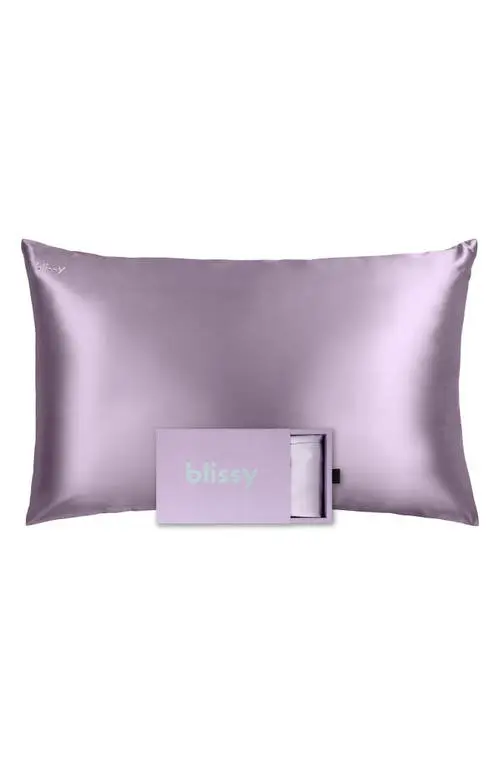 BLISSY Mulberry Silk Pillowcase - Lavender