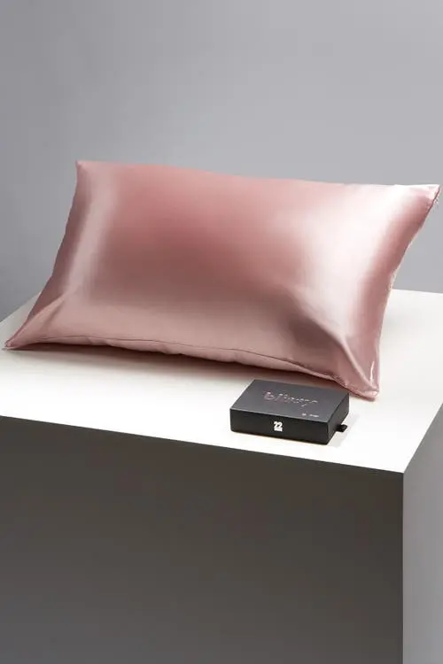 BLISSY Mulberry Silk Pillowcase - Pink