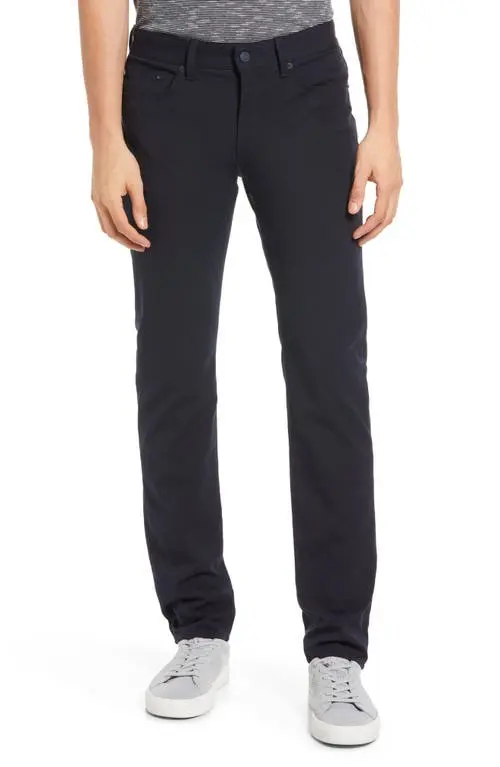 BOSS Delaware Slim Fit Five-pocket Pants - Dk Bu