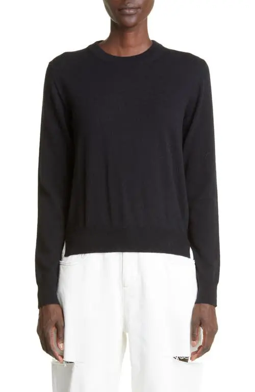 MAISON MARGIELA Elbow Patch Wool Sweater