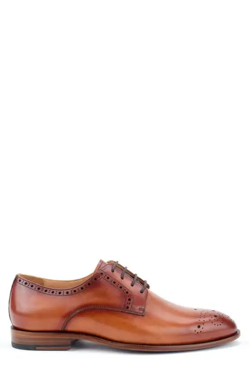 WARFIELD & GRAND Cassette Medallion Toe Derby