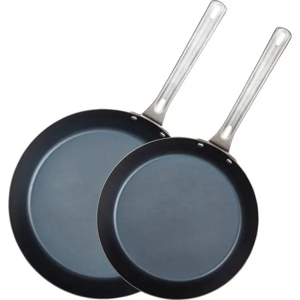VIKING Set Of 2 Frying Pans - Black