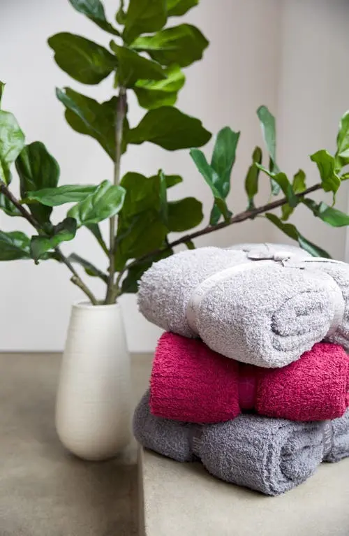 Barefoot Dreams Cozychic™ Throw Blanket - Graphite