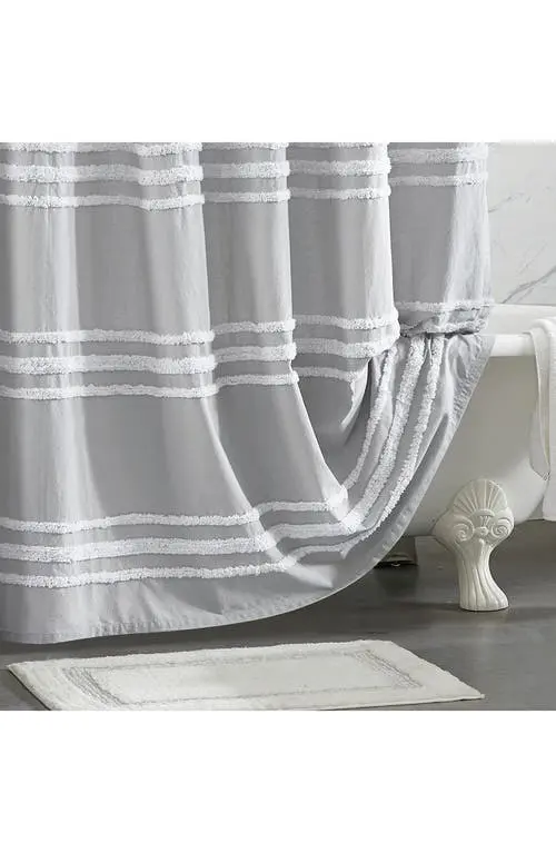 Dkny Chenille Stripe Shower Curtain