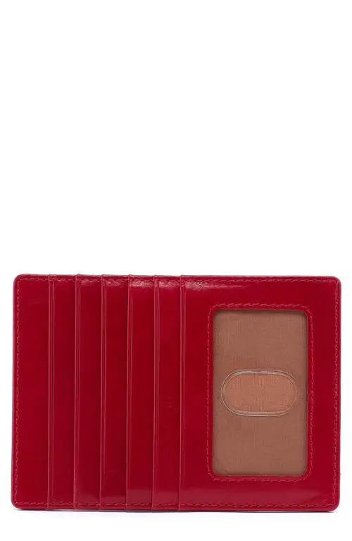 Hobo Euro Slide Credit Card Case Holder - True Red