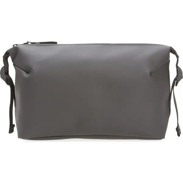 Rains Weekend Waterproof Toiletry Bag - Black