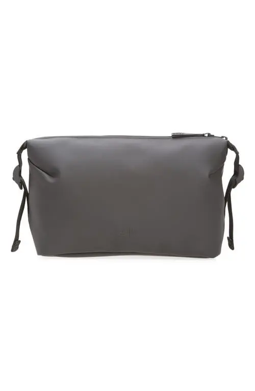 Rains Weekend Waterproof Toiletry Bag - Black